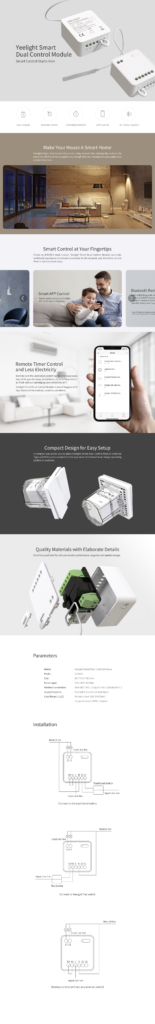 Smart Dual Control Module - Yeelight English