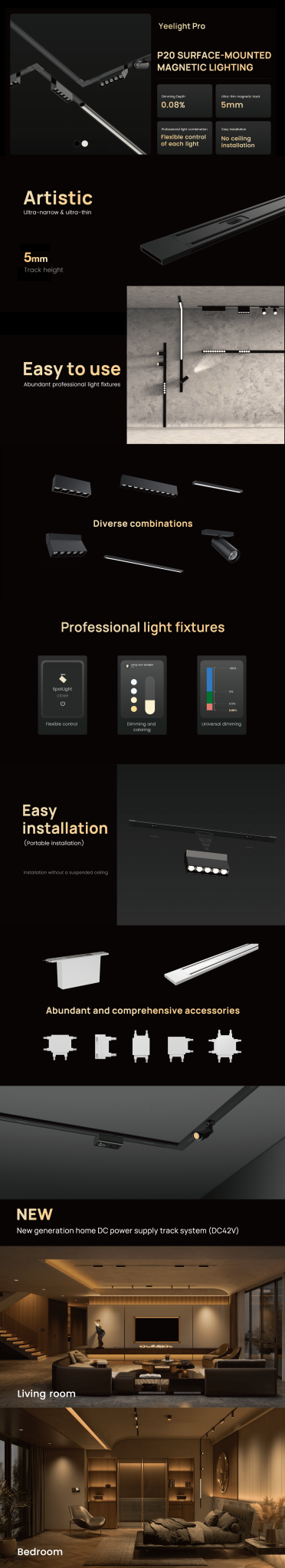 Yeelight Pro P20 Surface-mounted magnetic lighting - Yeelight English