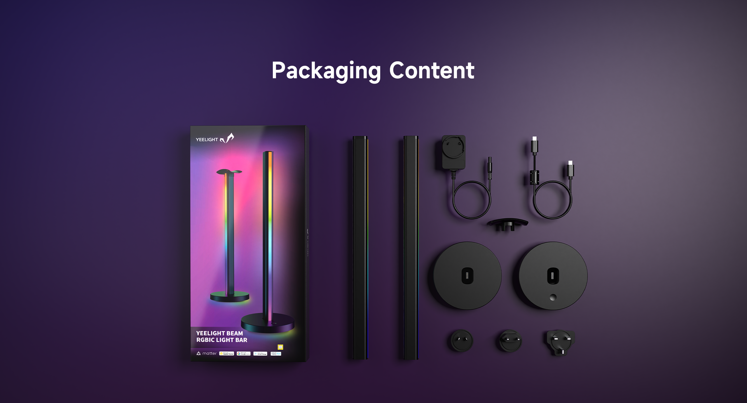 Yeelight Beam RGBIC Light Bar - Yeelight English